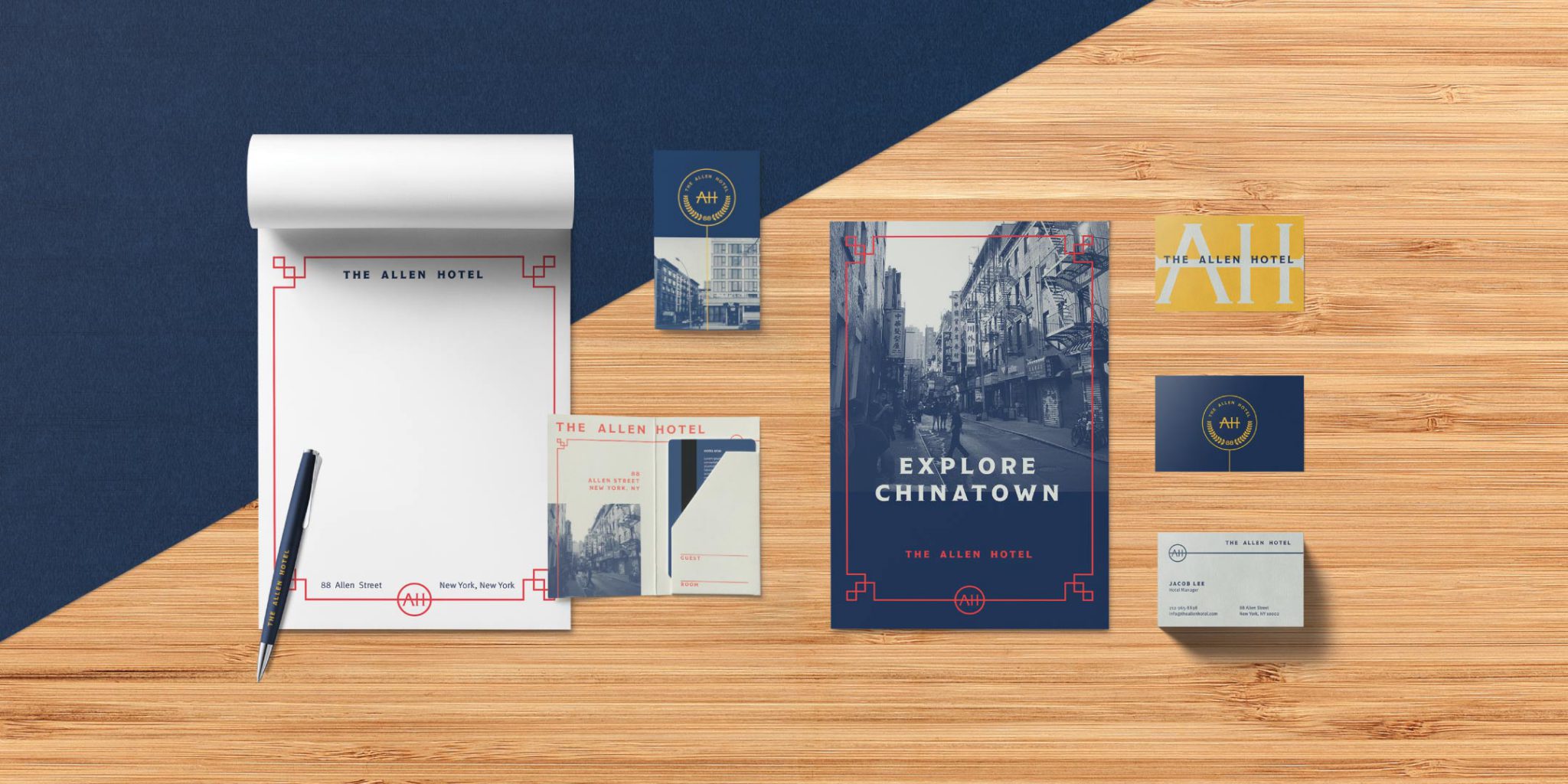100 Hotel Brand Collateral Ideas | Longitude°